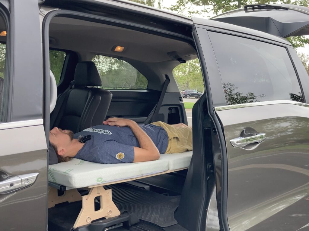 The BlitzBed Sleeping Platform for Minivans | TrunkMate