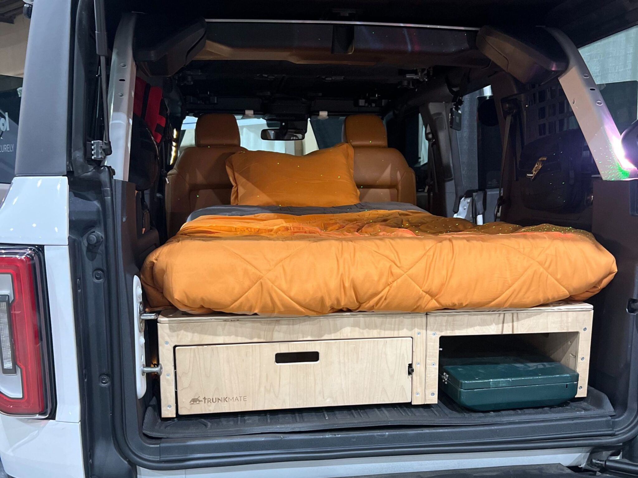 The BlitzBed Sleeping Platform for SUVs - Double 40-60/1-Drawer ...