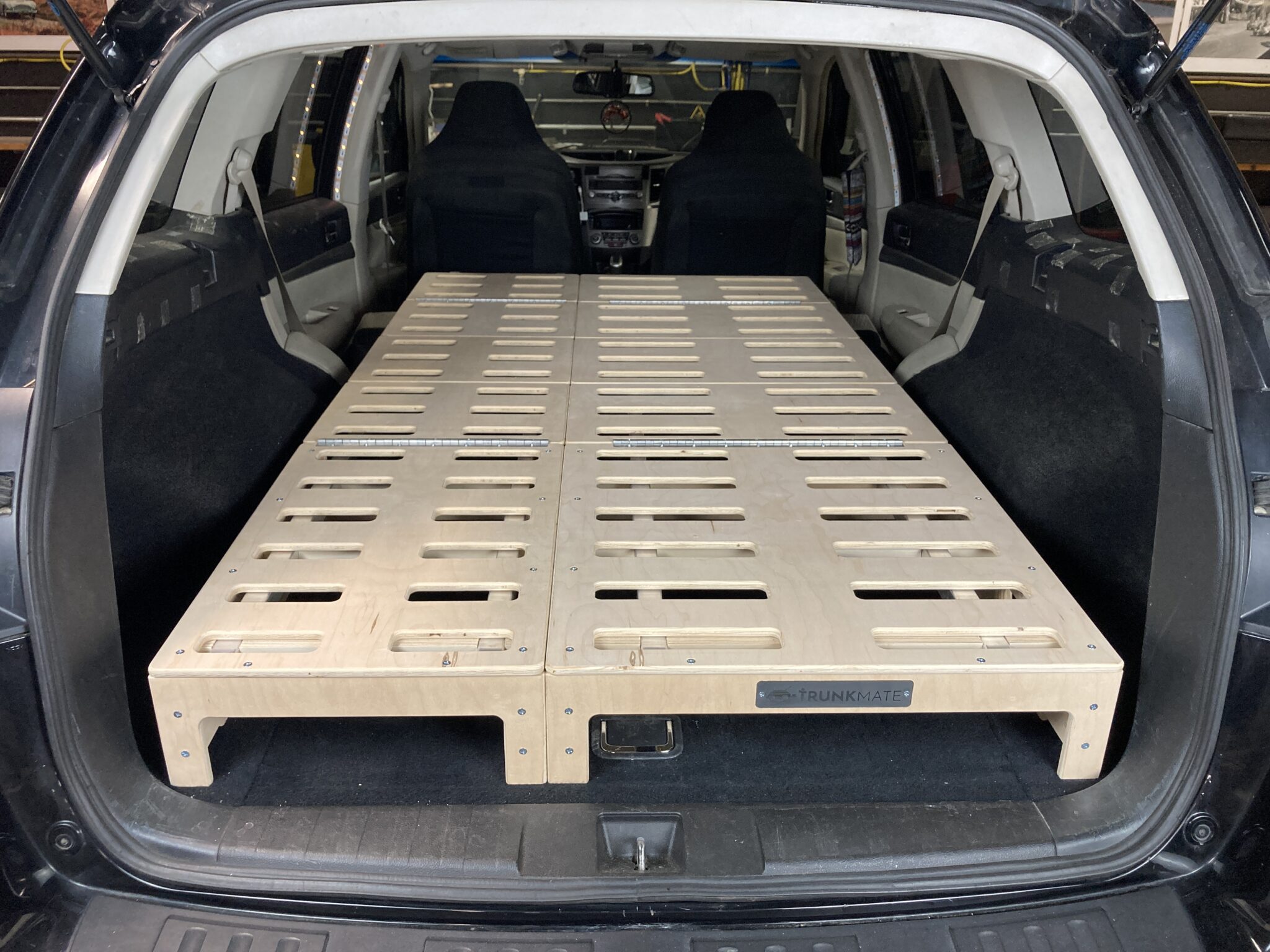 The BlitzBed Sleeping Platform for SUVs - Double 40-60/0-Drawer ...