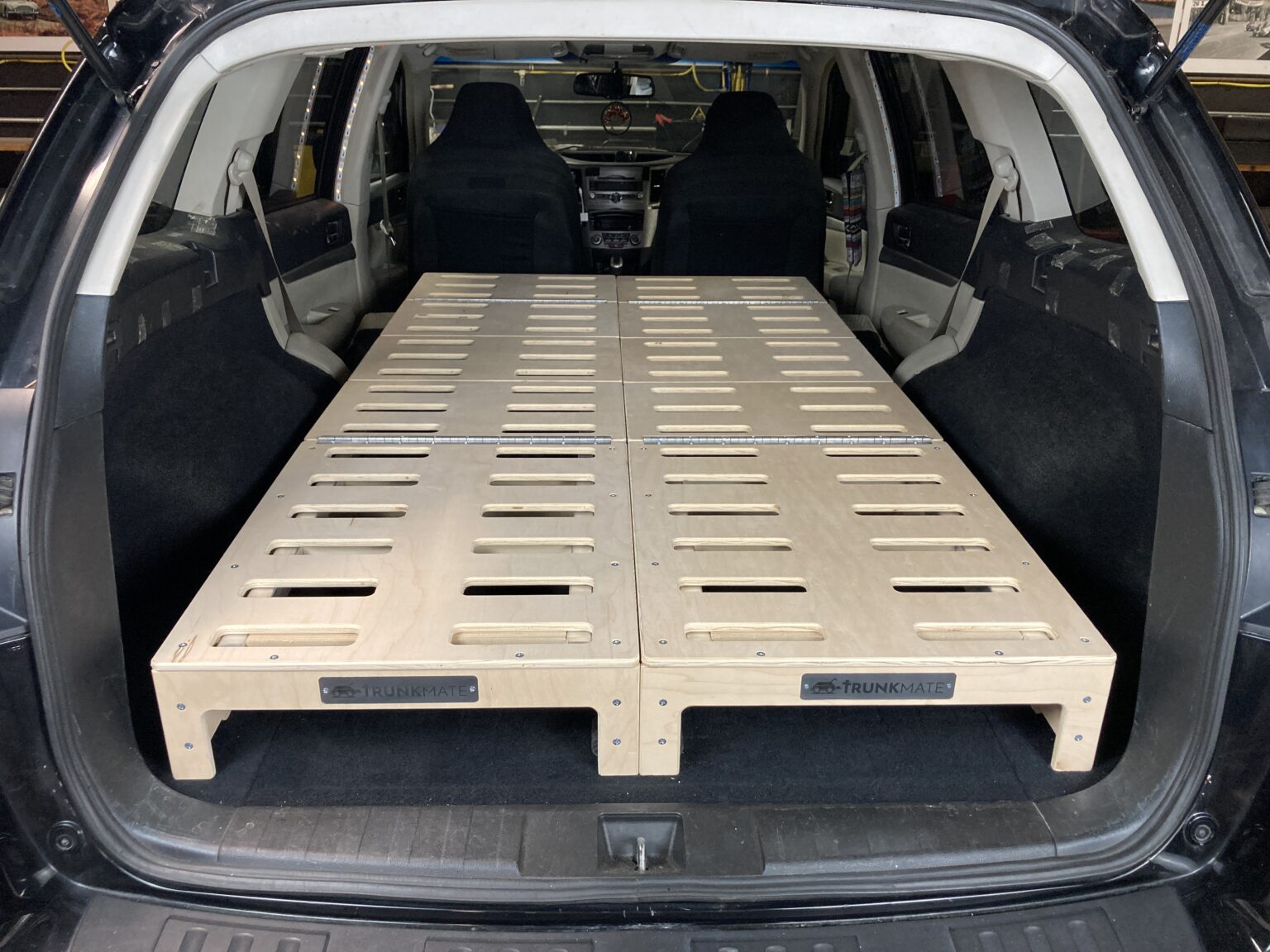 The BlitzBed Sleeping Platform for SUVs - Double 50-50/0-Drawer ...